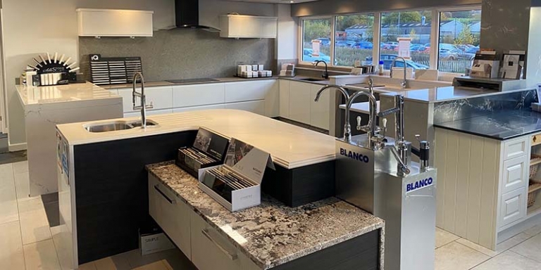 Granite and Quartz kitchen worktop showroom - finchgranite.com